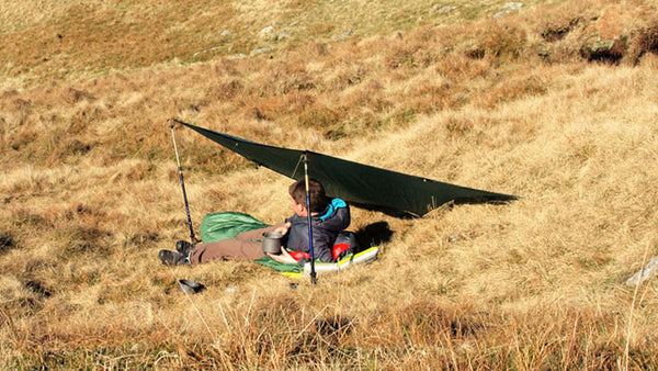 Lightweight and Compact Tarp Shelters for use in Wild Camping