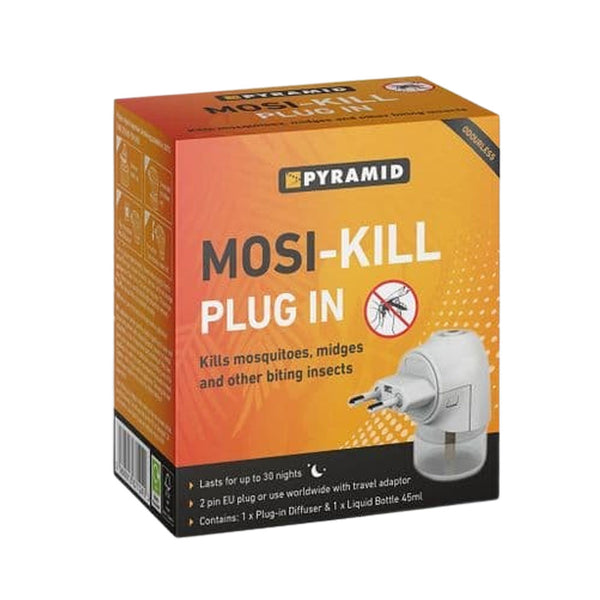 Pyramid Plug-in Travel European 2-Pin Mosquito Killer Unit